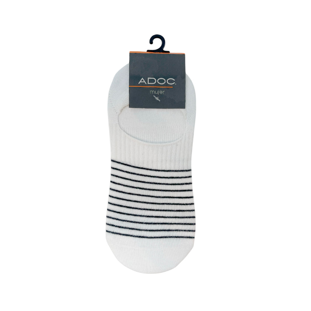 Calcetines Raya color blanco - ADOC Costa Rica – Tiendas ADOC Costa Rica